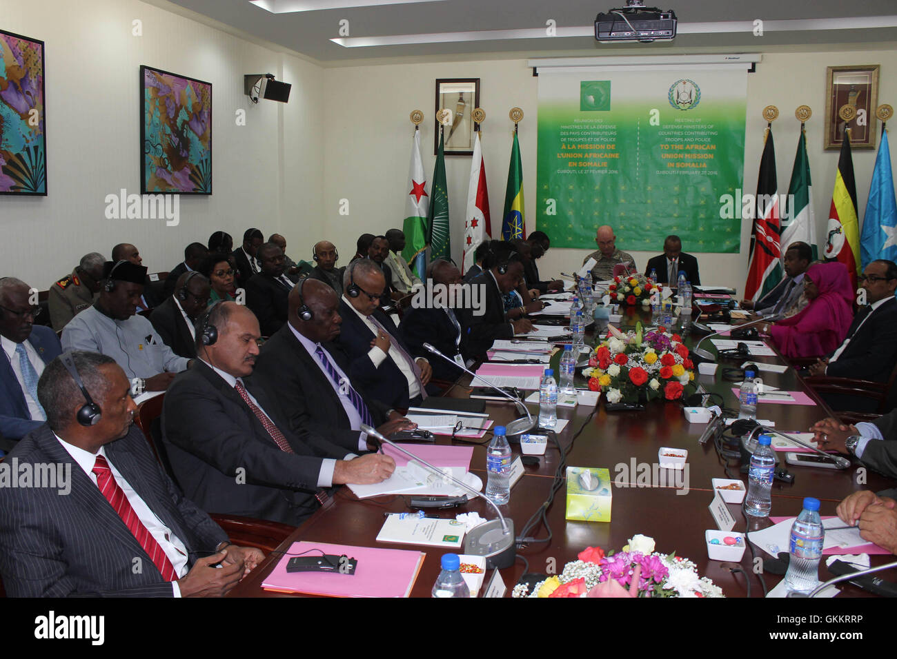 Delegates gather at the AMISOM Troop and Police Contributing Countries ...