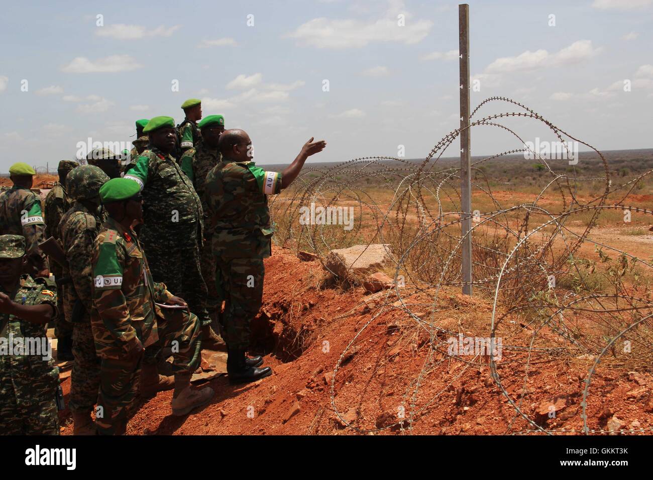 AMISOM Acting Force Commander Maj. Gen. Mohammedesha Zeyinu, AMISOM ...