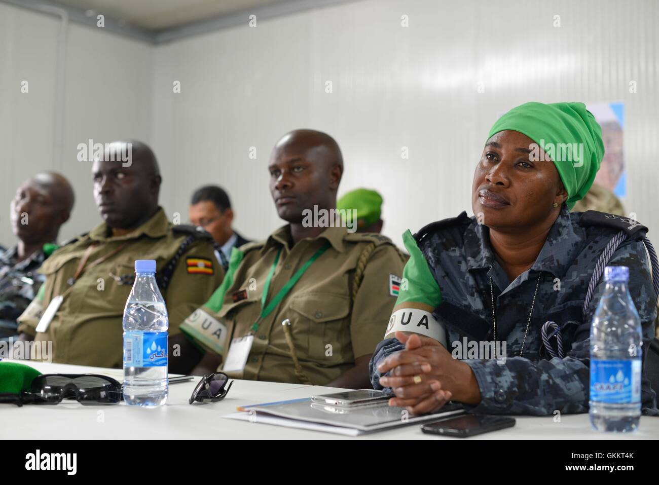 AMISOM Civil-Military Coordination (CIMIC) officers attend a workshop ...