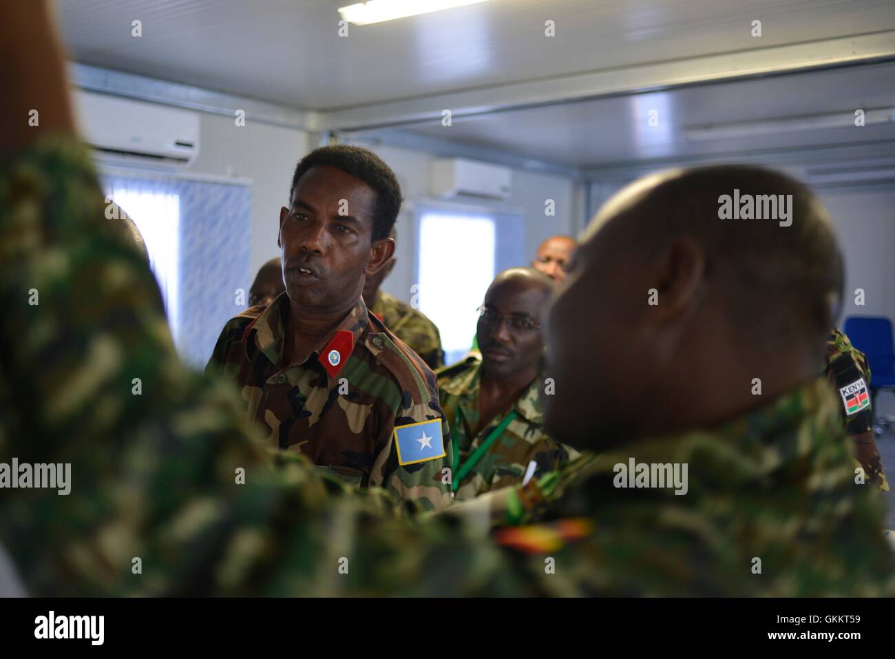 On March 25, 2016, AMISOM military officers and officers from the ...