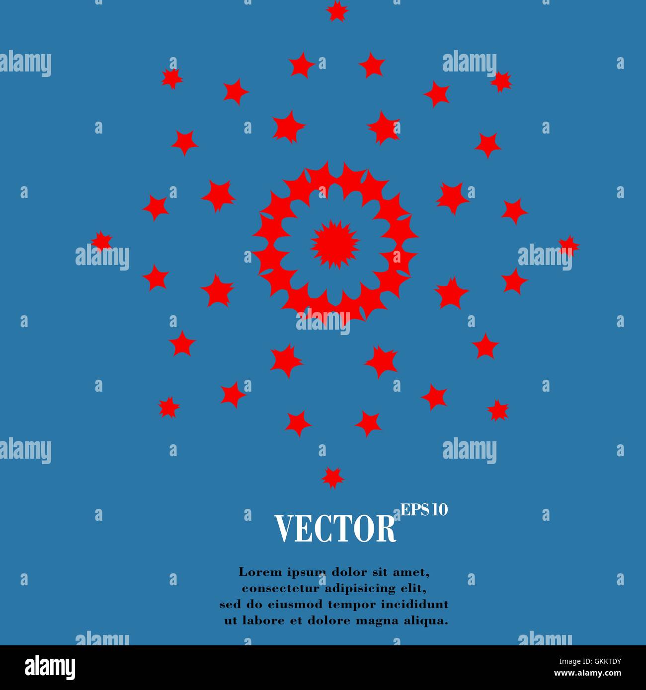 star web icon, flat design Stock Vector Image & Art - Alamy