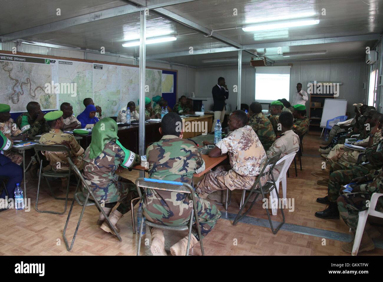 On May 7, 2016, AMISOM officers and Somali counterparts participated in ...