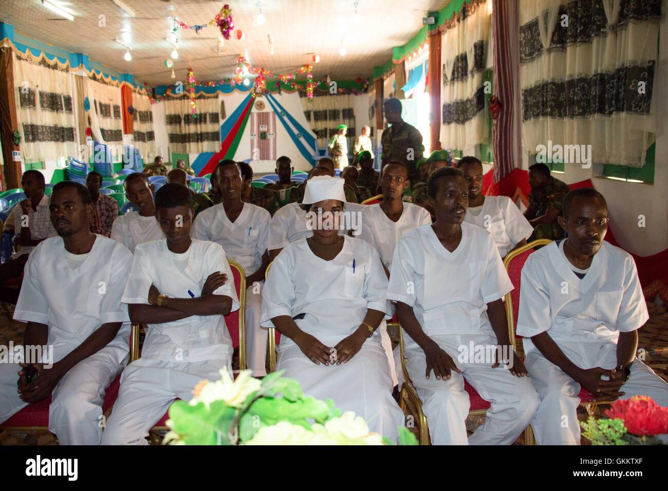 On May 24, Somali National Army nurses graduated after completing a ...