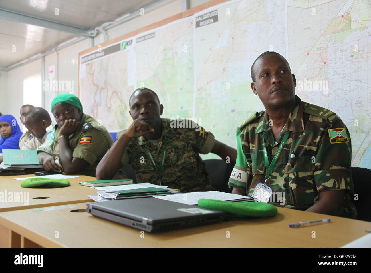 On May 7, 2016, AMISOM and Somali officers participated in a two-day ...