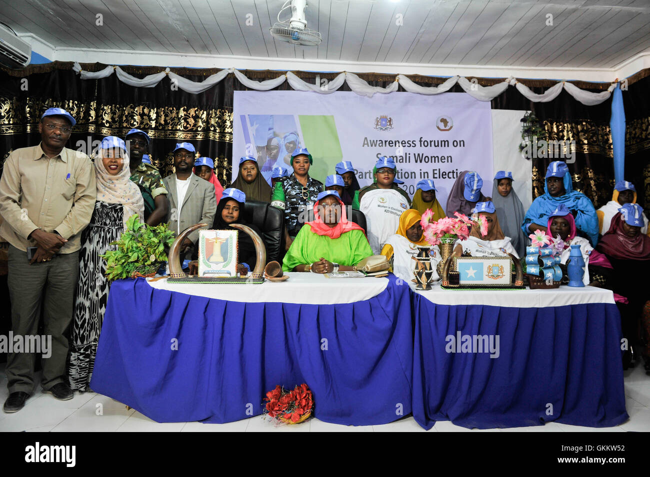 Deputy Special Representative Lydia Wanyoto and Waberi District ...