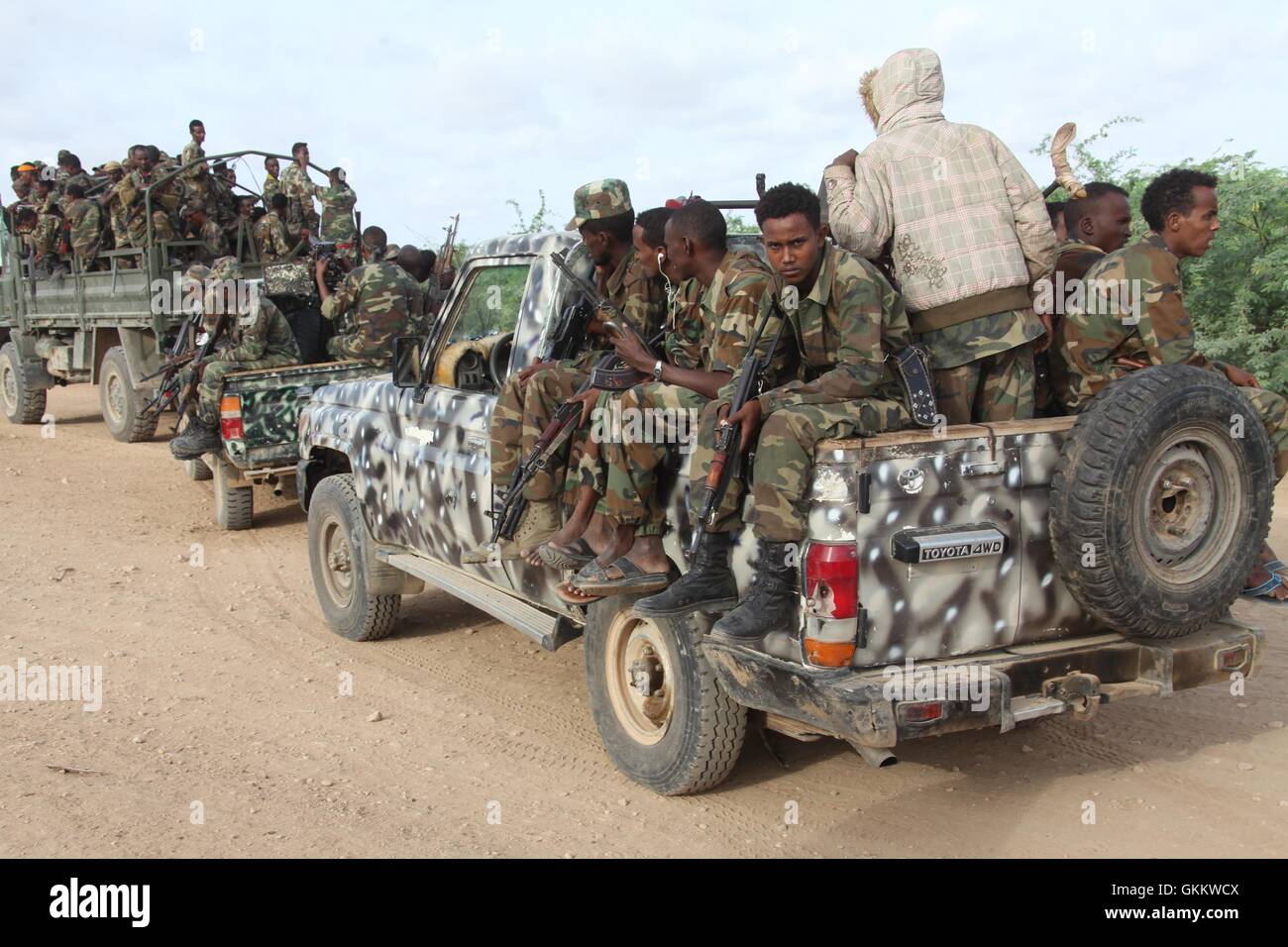 Somali national army sna soldiers hi-res stock photography and images ...