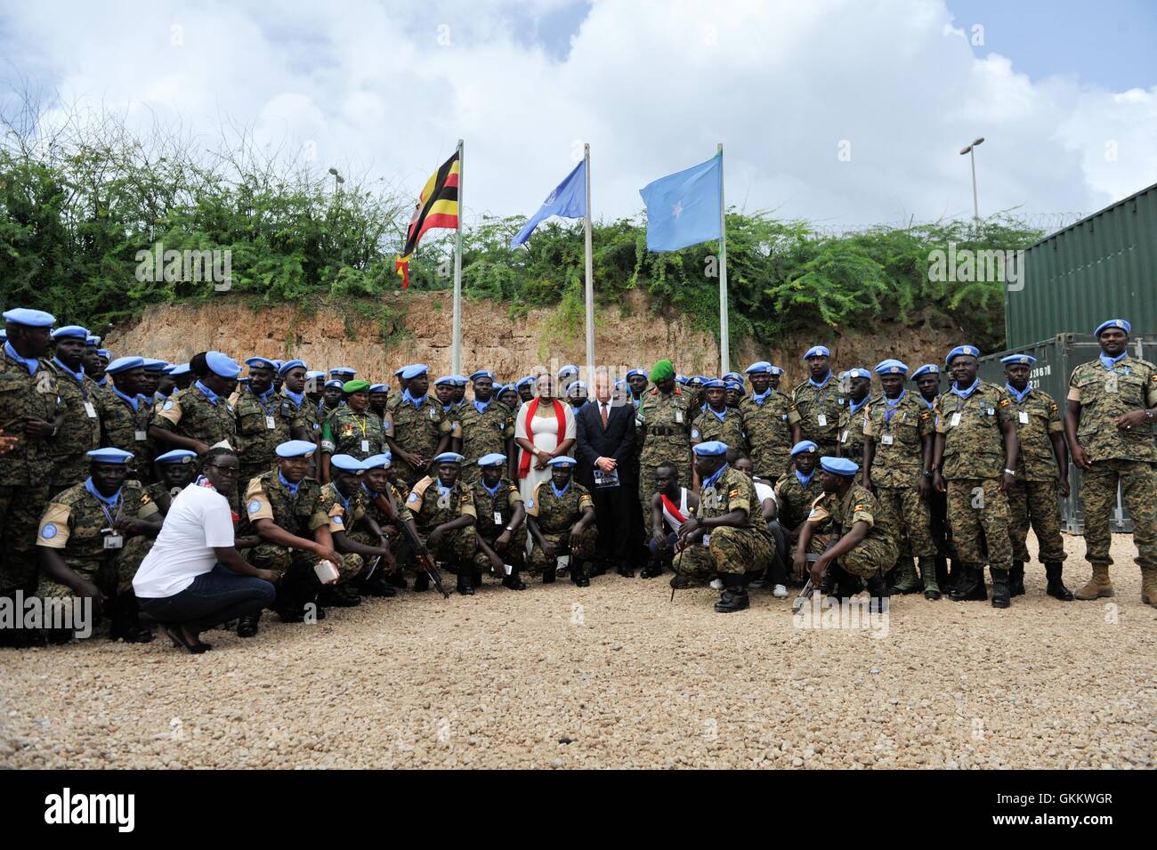 Michael Keating, SRSG for Somalia, and Lydia Wanyoto Mutende, Deputy ...