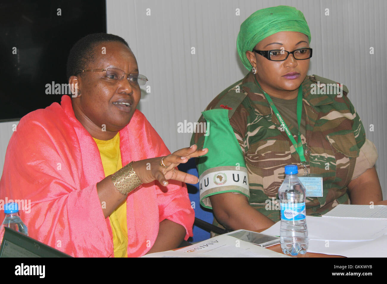 Hon. Lydia Wanyoto, DSRCC for Somalia, meets with AMISOM female ...
