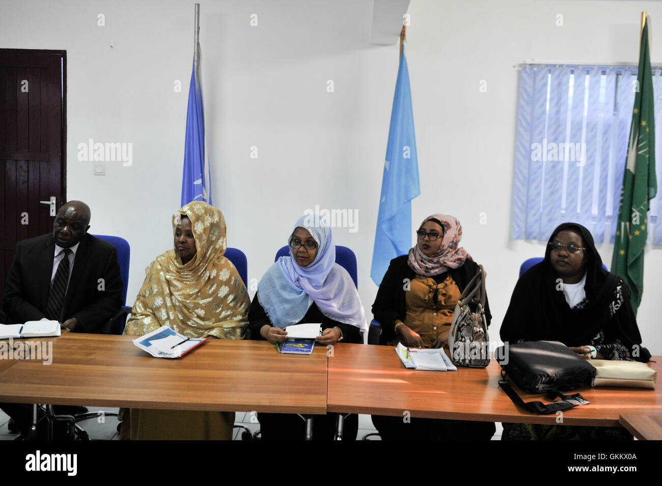 A meeting with Somali women leaders and civil society members took ...