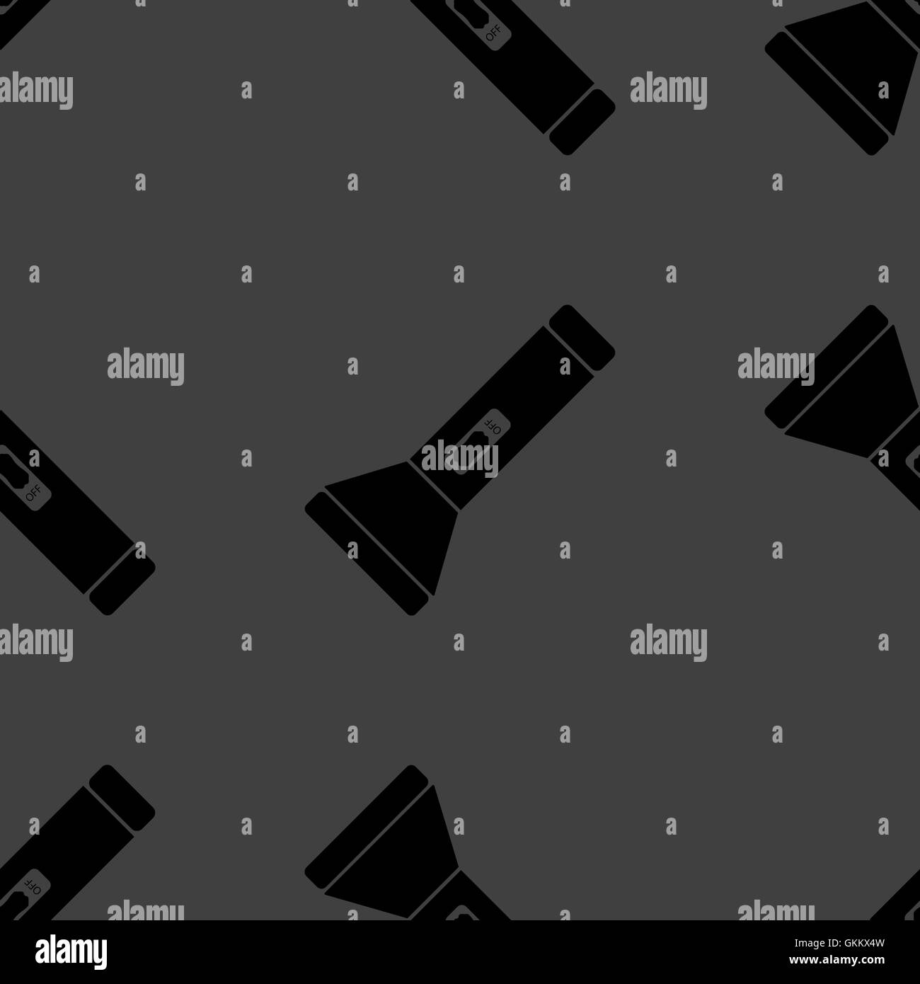 One flashlight Stock Vector Images - Alamy