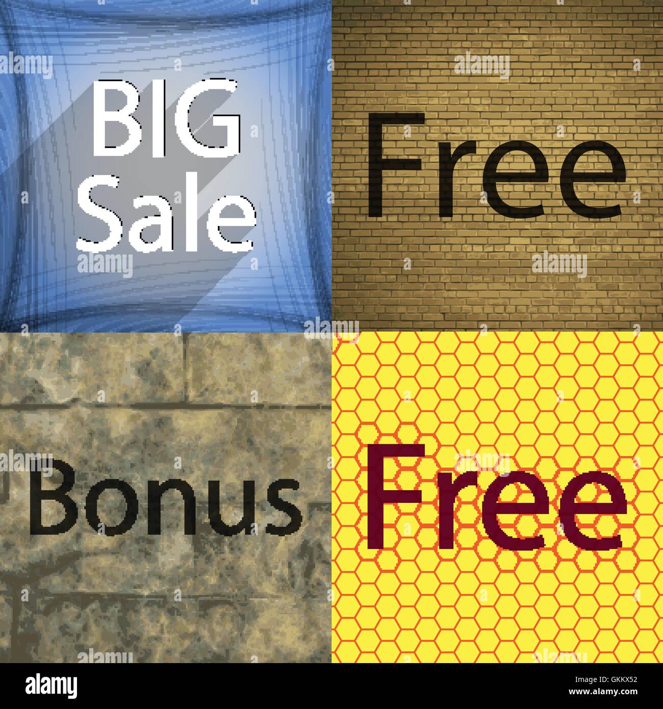 Set of the most popular web design icons on abstract background Stock ...