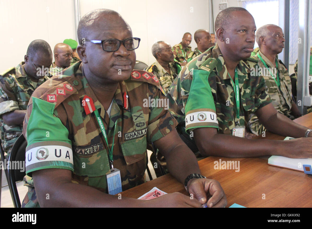 Senior officers attend the Sector Commanders' Conference in Mogadishu ...