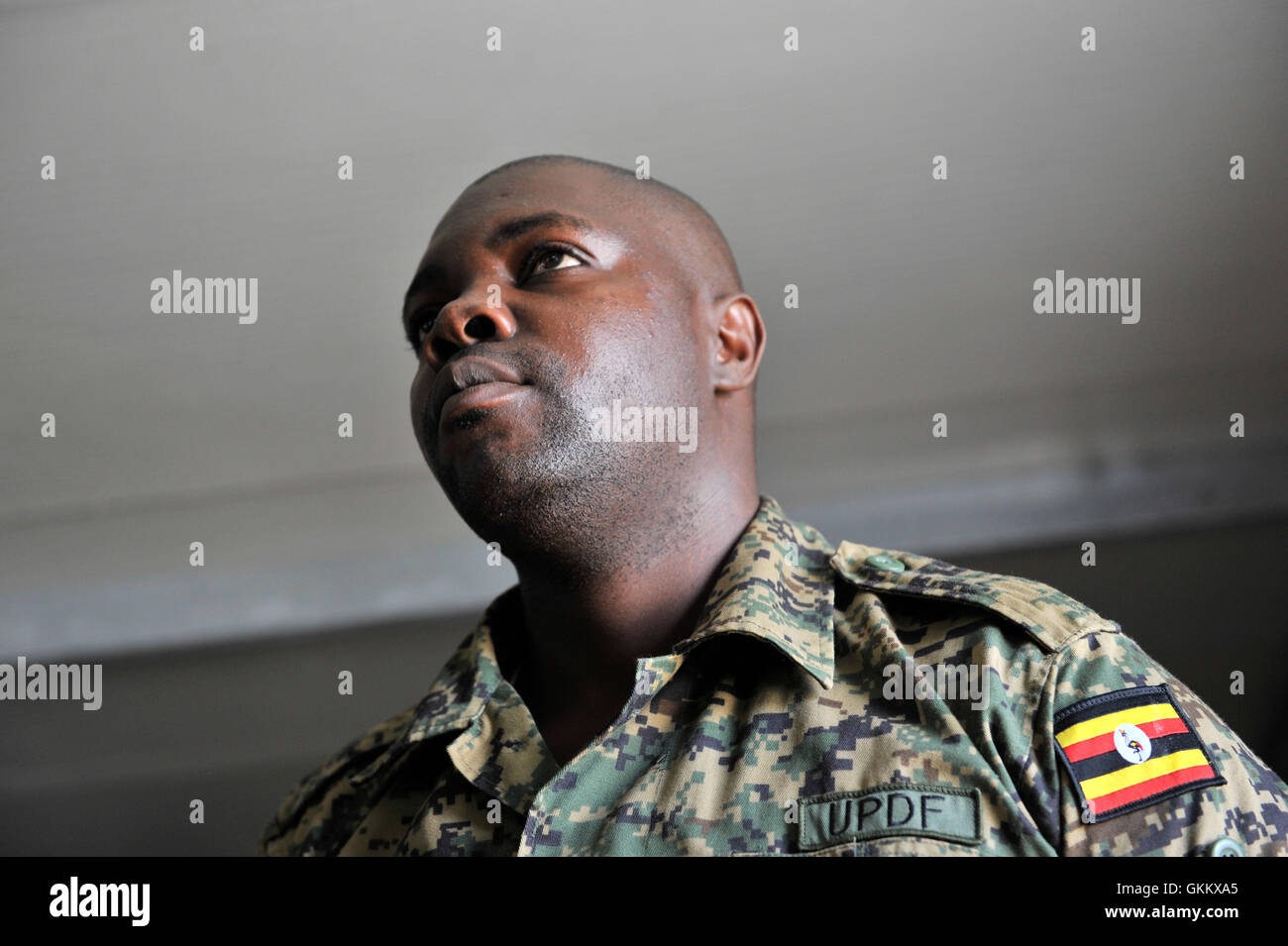 Updf soldiers part african hi-res stock photography and images - Alamy