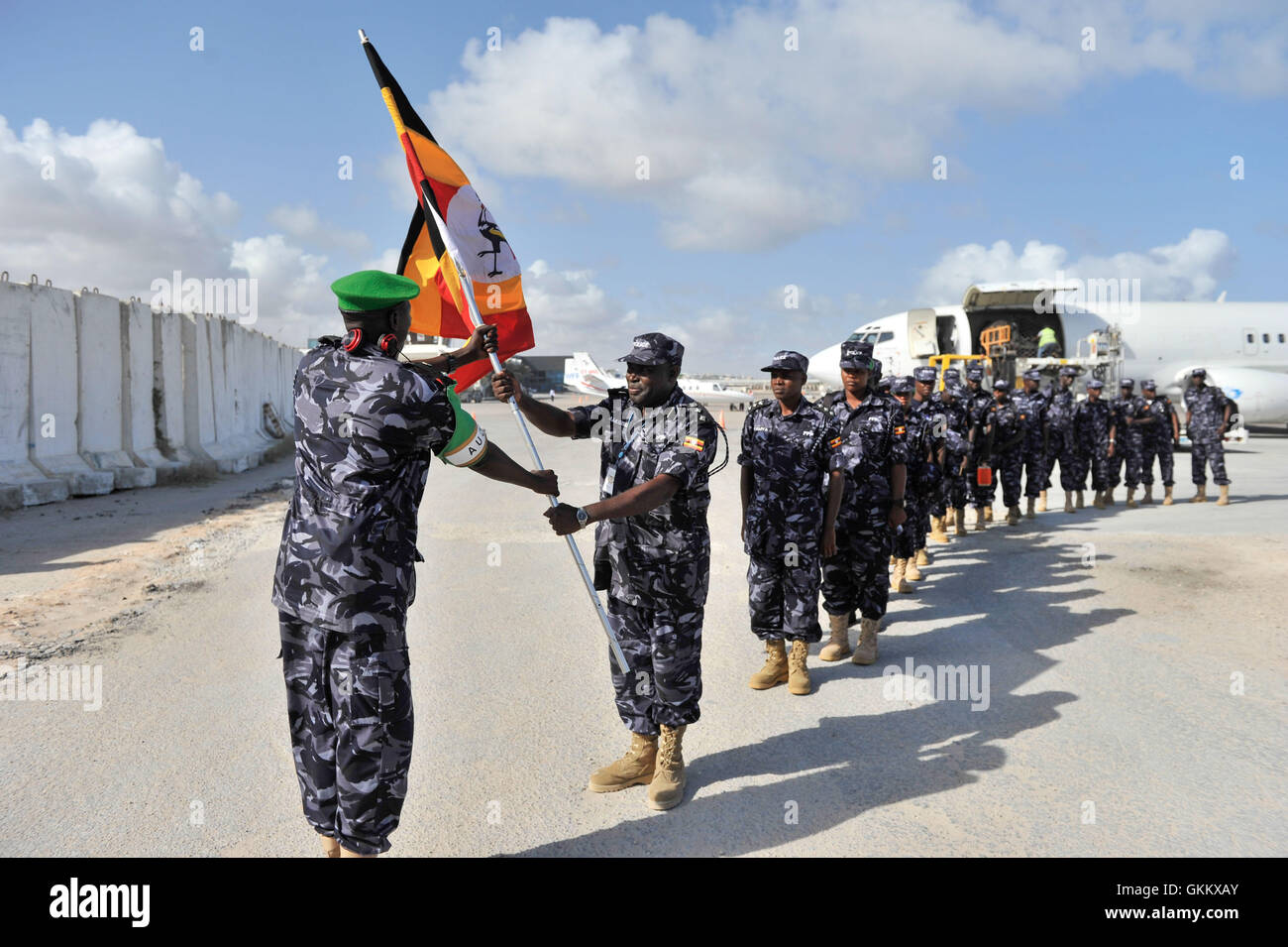 The incoming contingent commander of the Formed Police Unit under ...