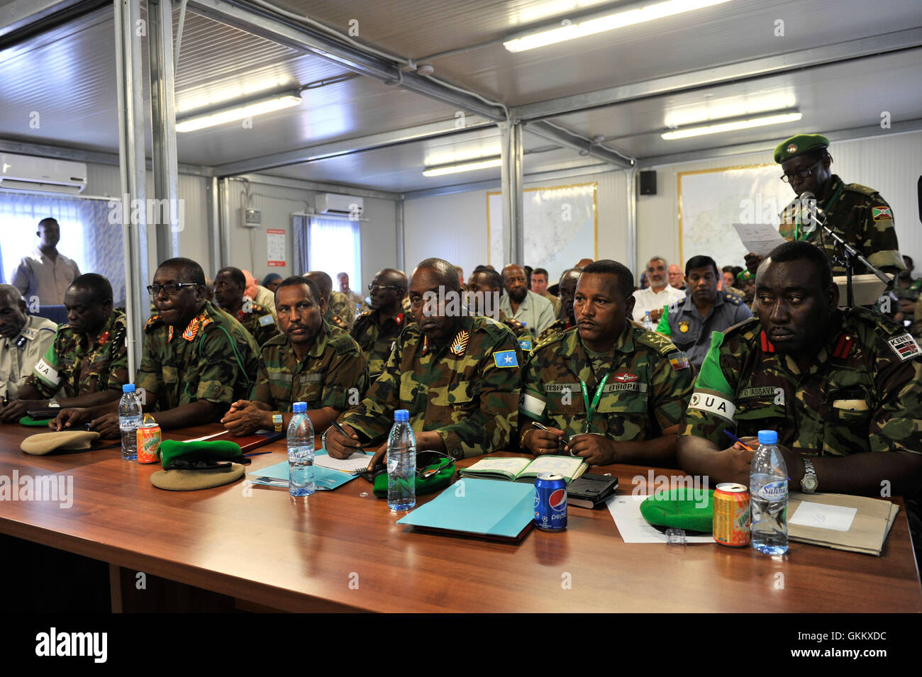 On August 5, 2016, senior officers from the Somali National Army (SNA ...