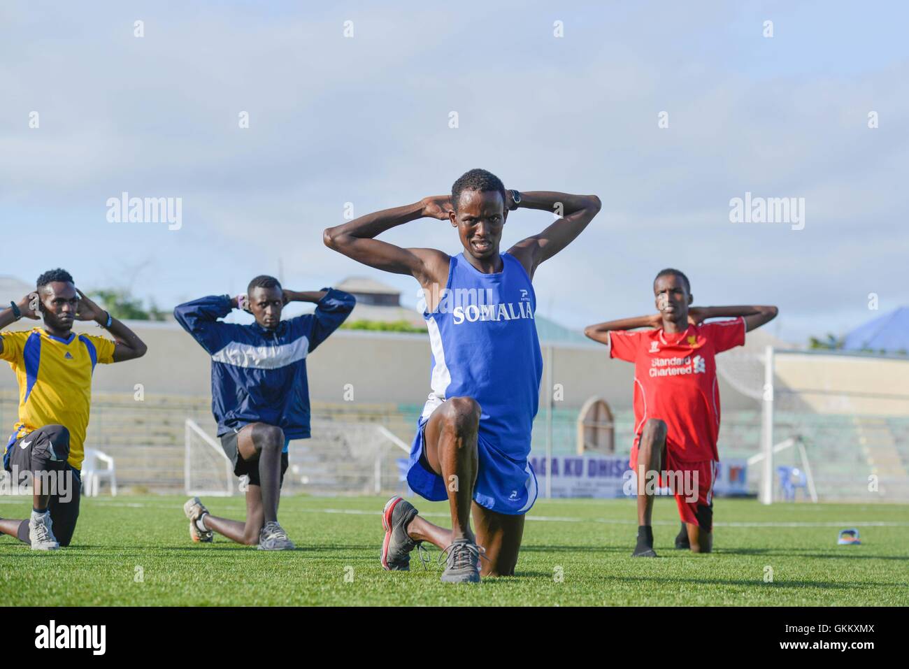 Mohamed Daud Mohamed, Somalia’s representative at the Rio Olympics ...