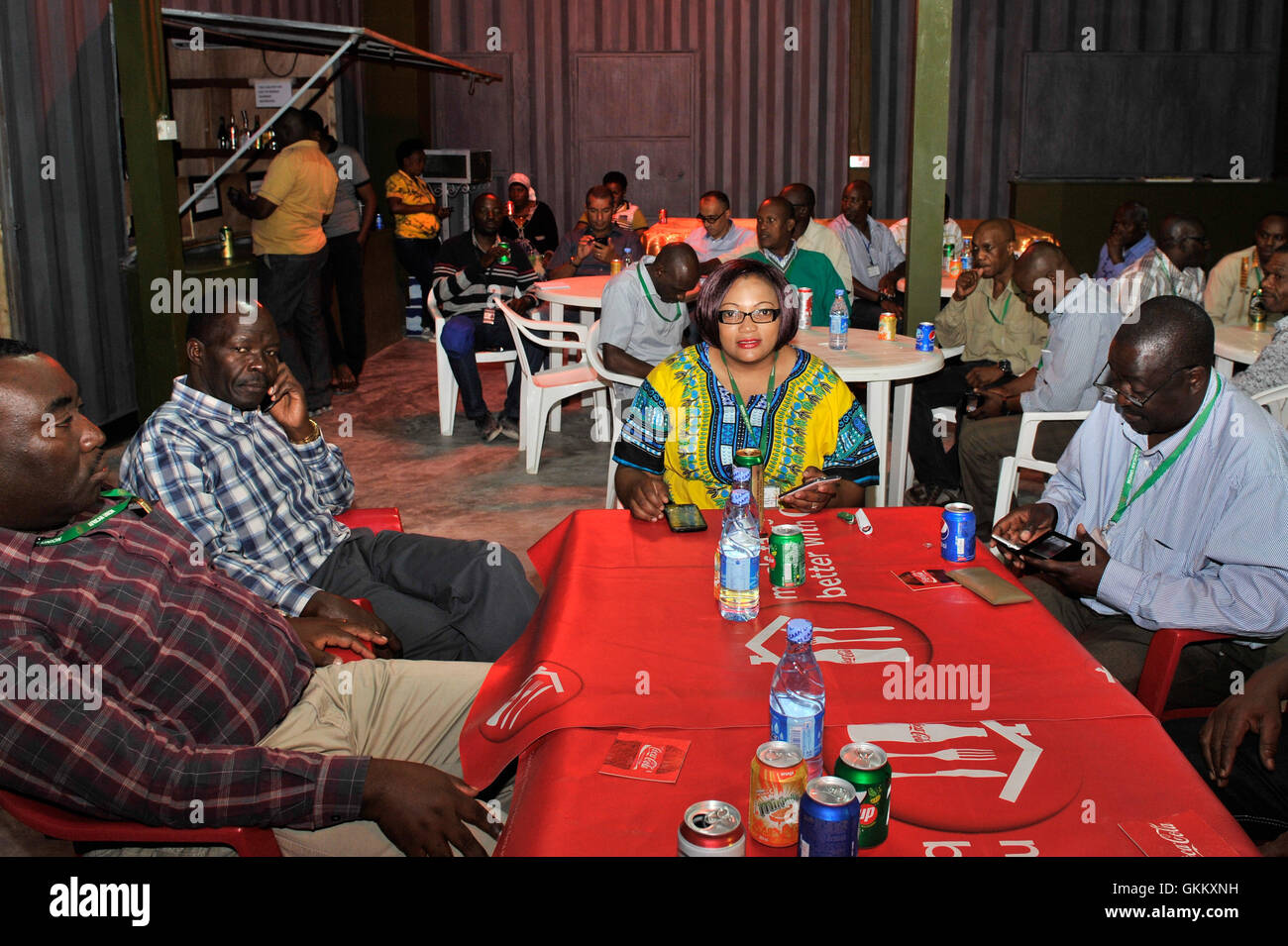 Senior officers of the African Union Mission in Somalia (AMISOM ...
