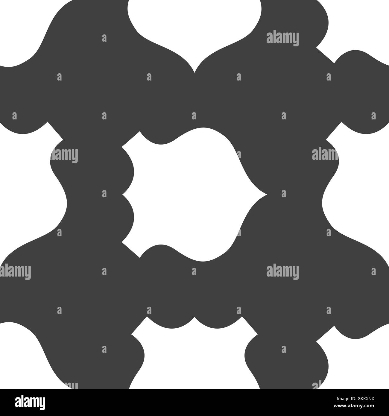 Ornate heraldic seamless pattern Cut Out Stock Images & Pictures - Alamy