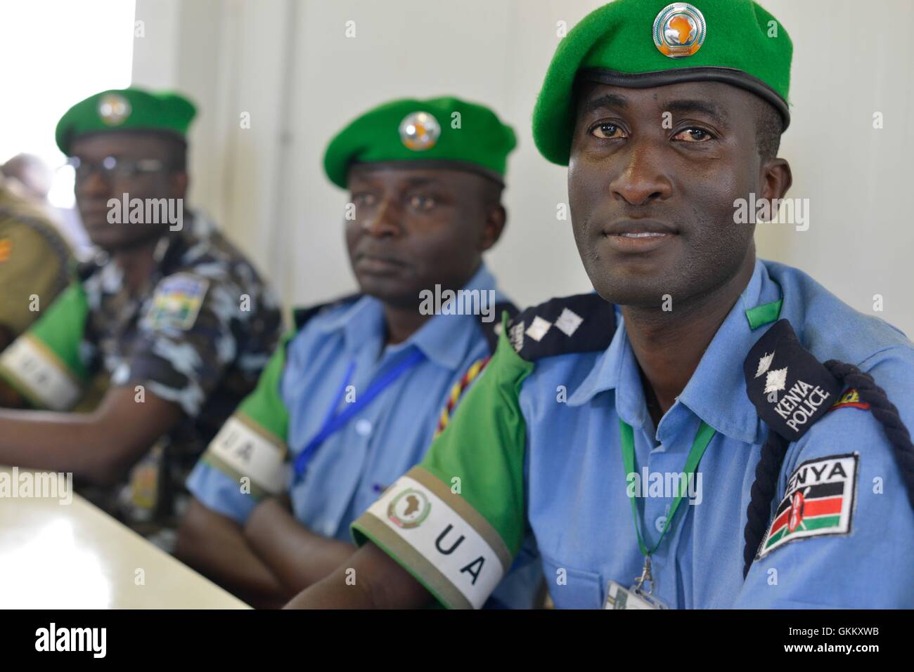 On August 3, 2016, AMISOM police officers attended a farewell ceremony ...