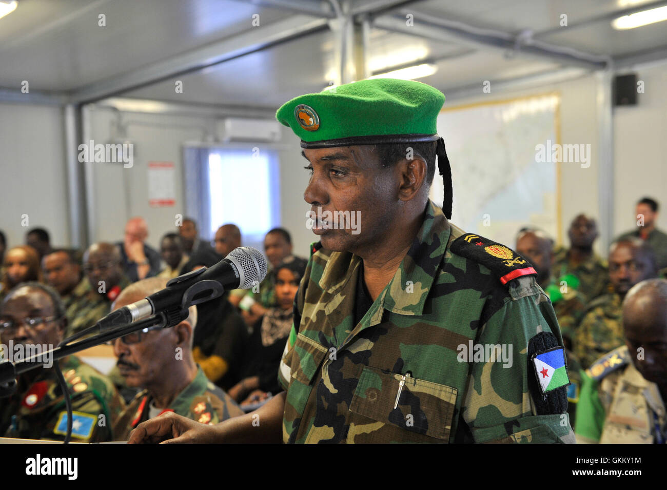 Lieutenant General Osman Noor Soubagleh, Force Commander of AMISOM ...