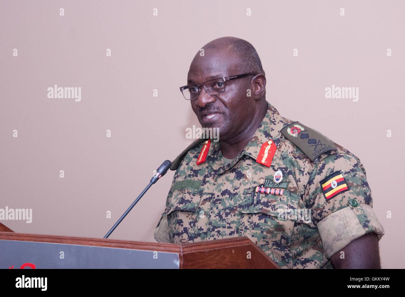On August 12, 2016, Gen. Katumba Wamala, the Ugandan Chief of Defence ...
