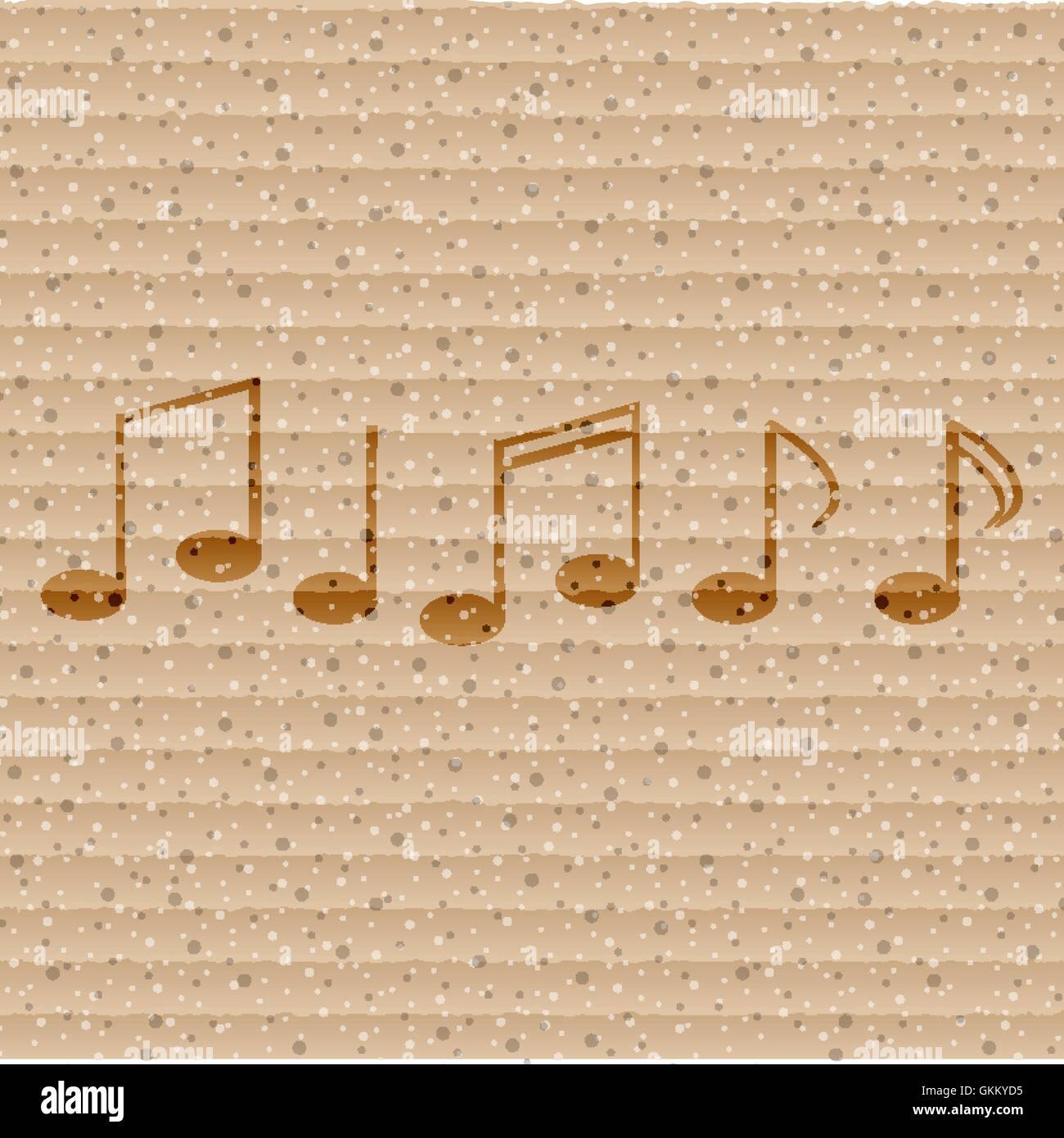 Music elements notes web icon, flat design Stock Vector Image & Art - Alamy