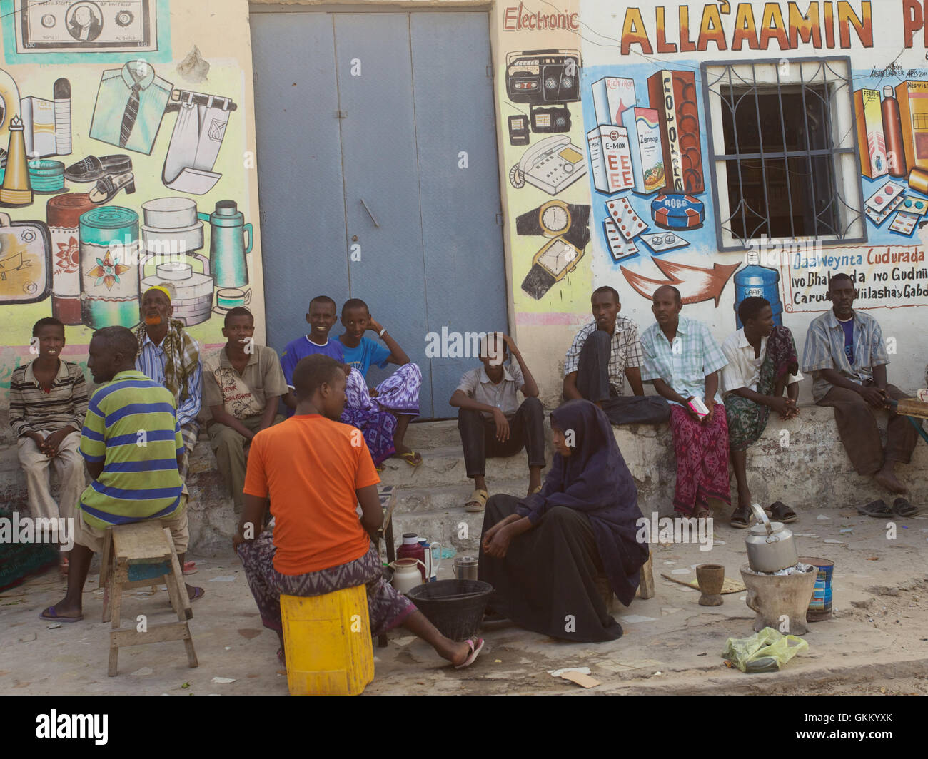A tour of the streets and markets in Torfiq District, East Mogadishu ...