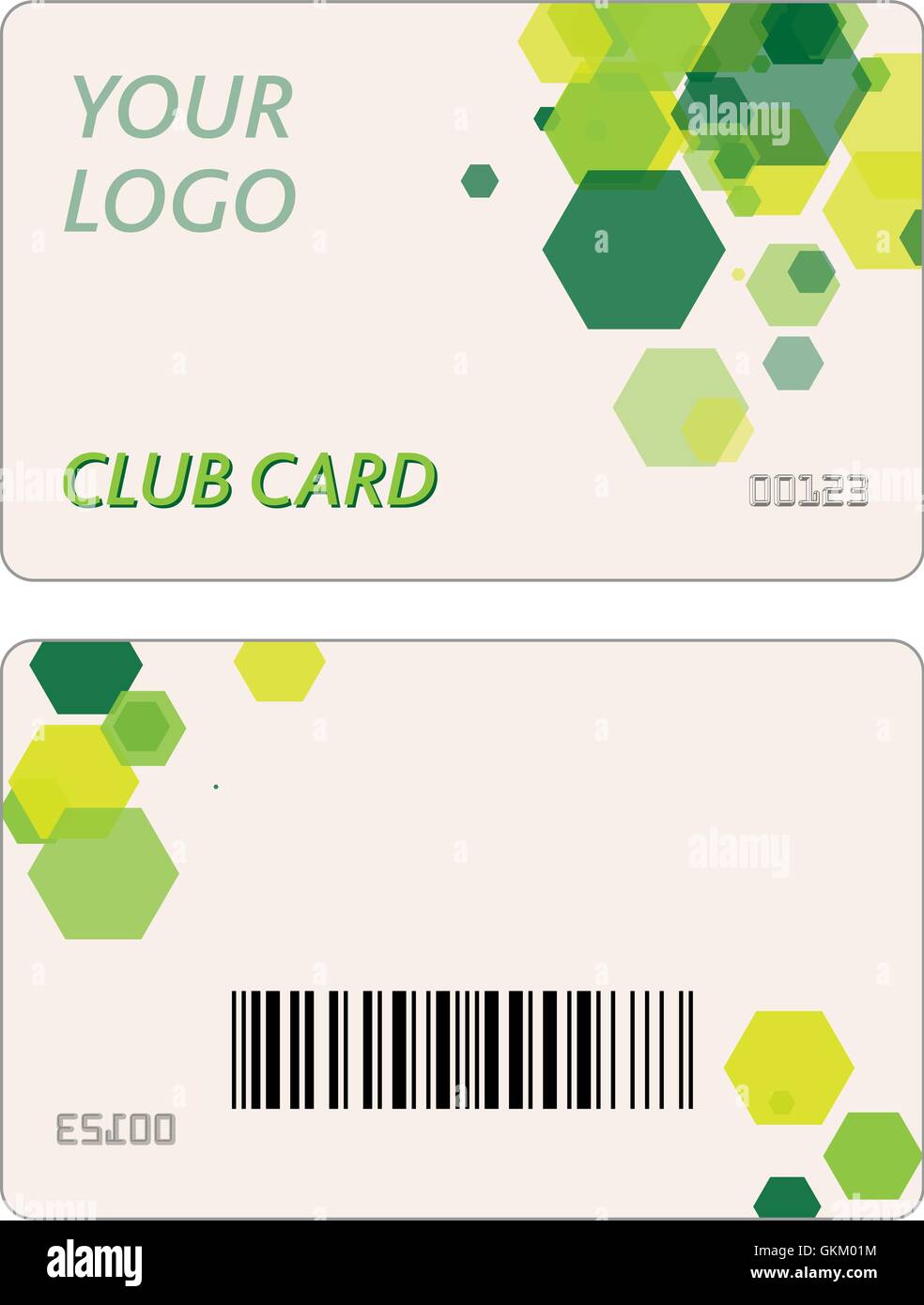 Gift credit card template Stock Vector Images - Alamy