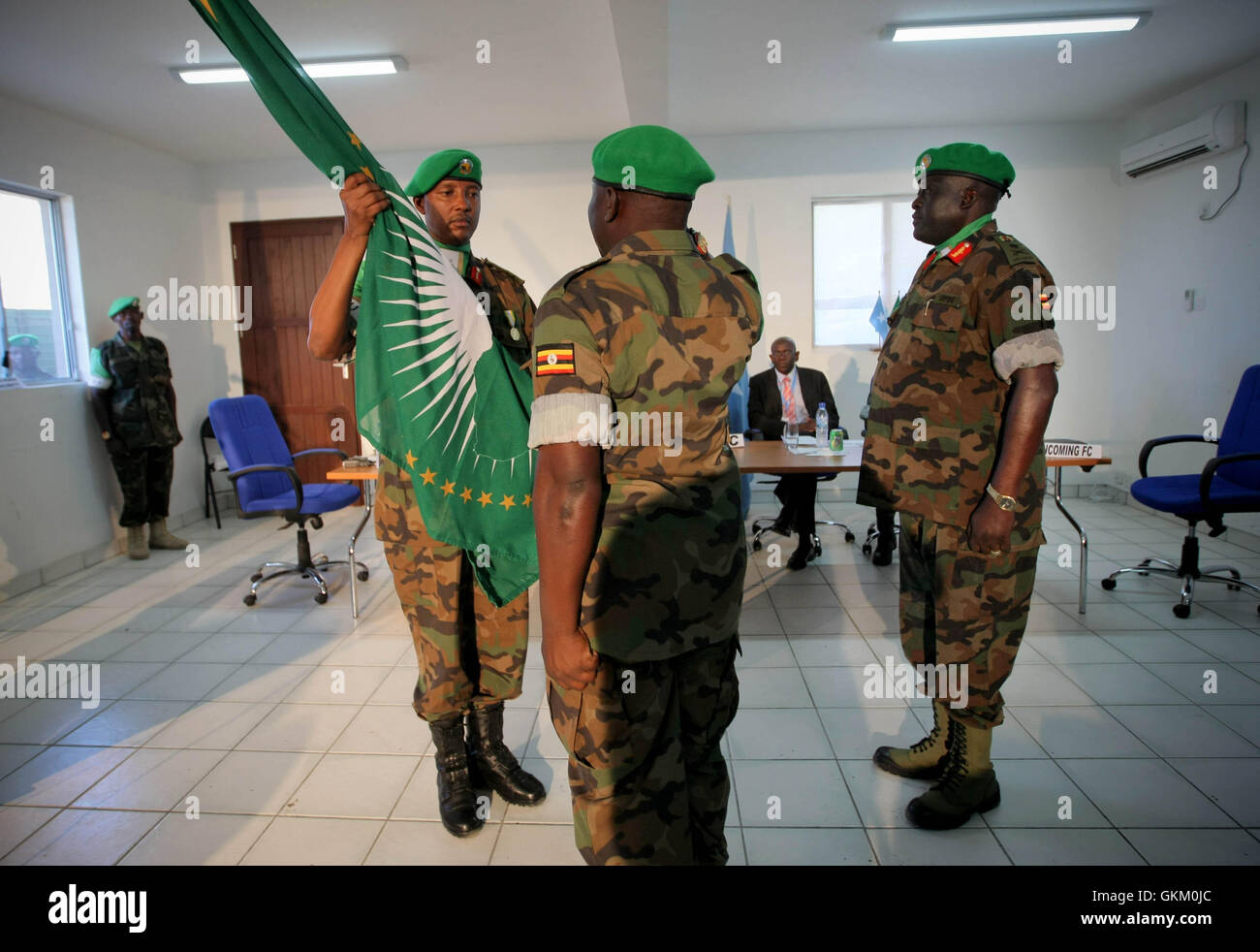 On May 2, 2015, at the AMISOM headquarters in Mogadishu, Major General ...
