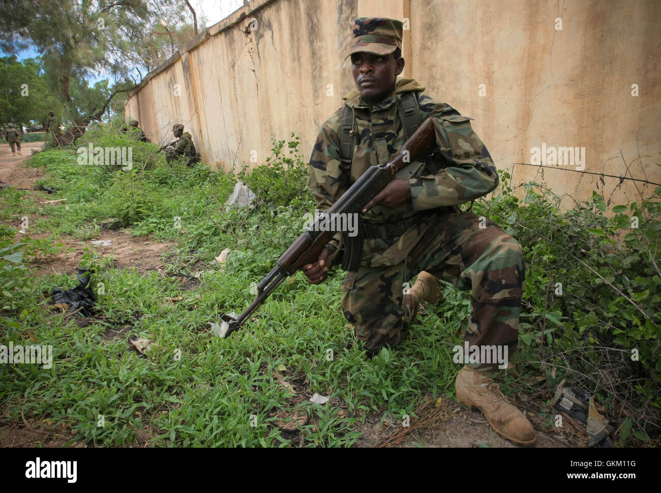 On May 26, 2013, Somali National Army (SNA) soldiers, alongside AMISOM ...
