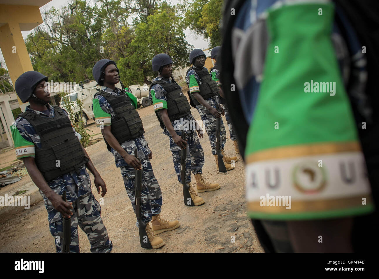 On August 7, 2012, Ugandan police officers from the first Formed Police ...