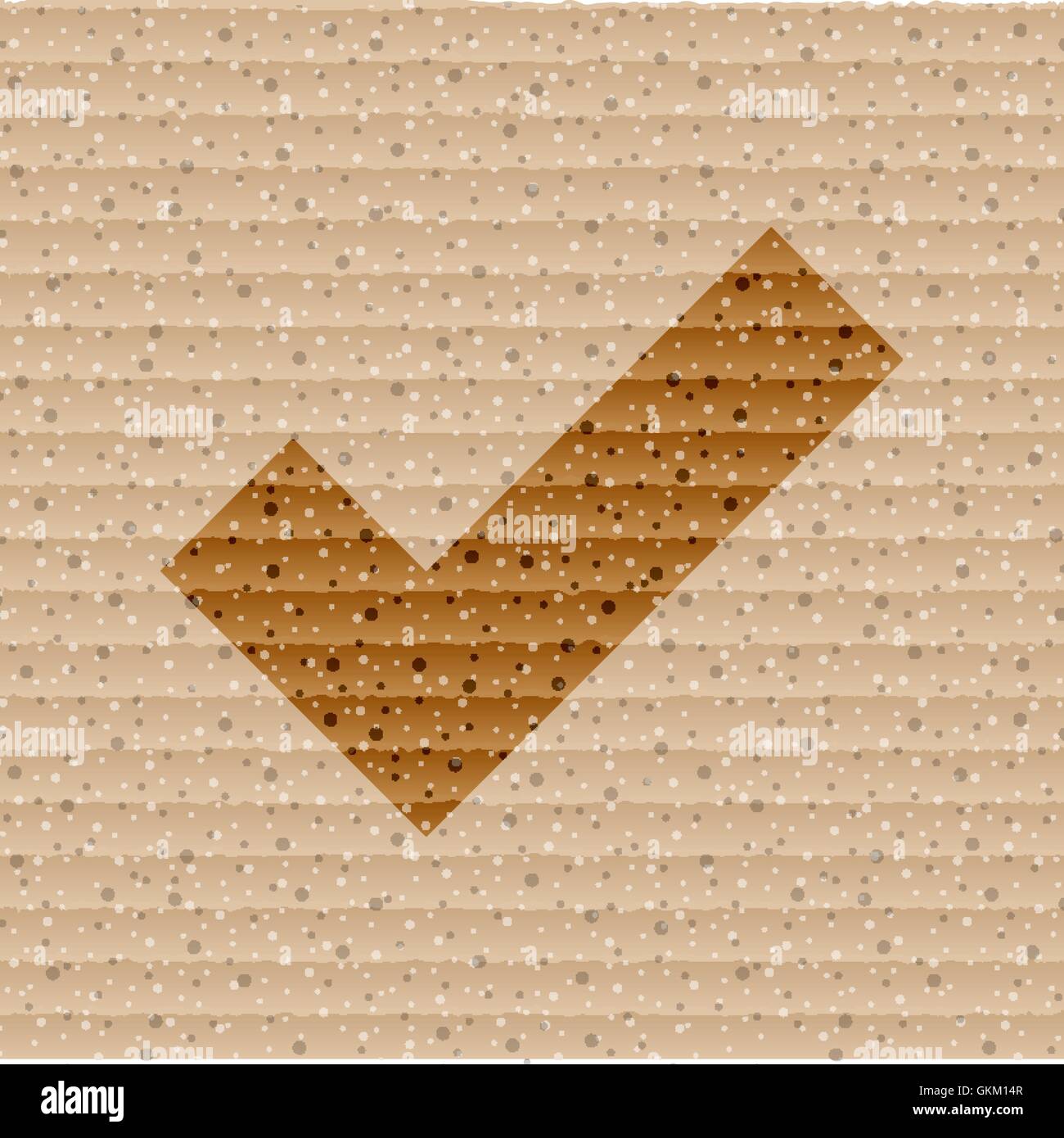 tick. Flat modern web button and space for your text Stock Vector Image & Art - Alamy