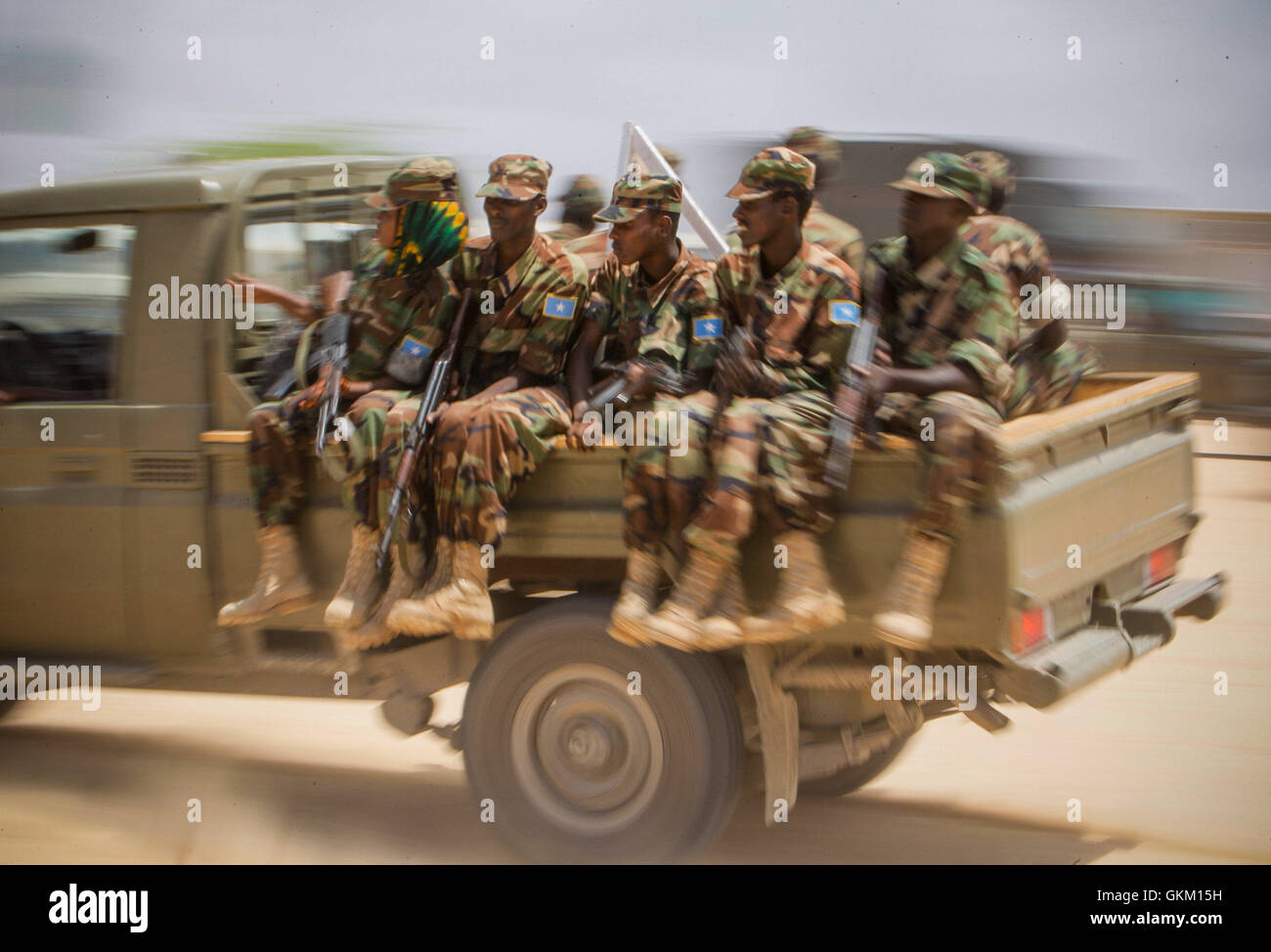 On August 14, 2012, 660 Somali National Army soldiers, along with 48 ...