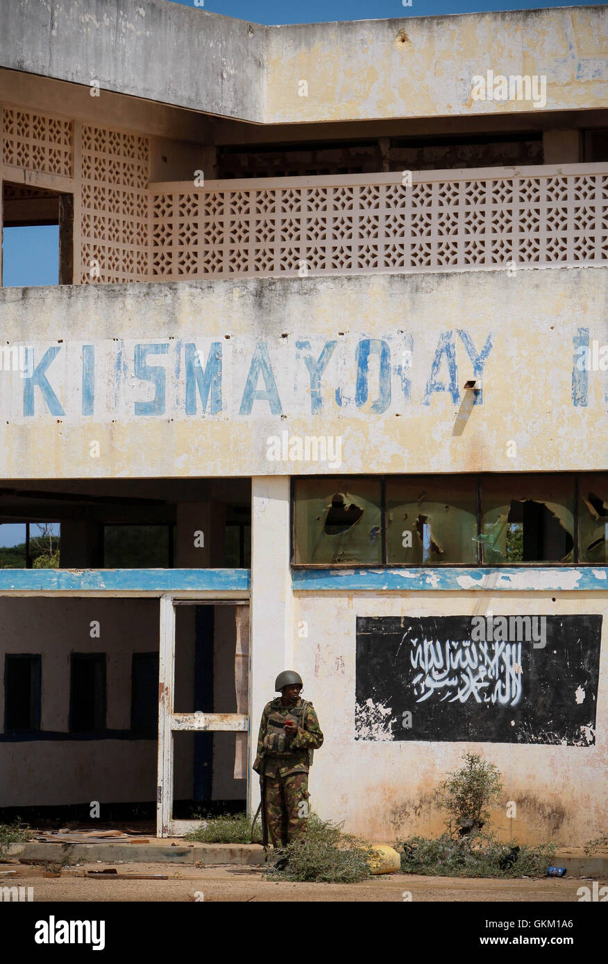 On October 2, Kenyan AMISOM troops entered Kismayo, a former stronghold ...