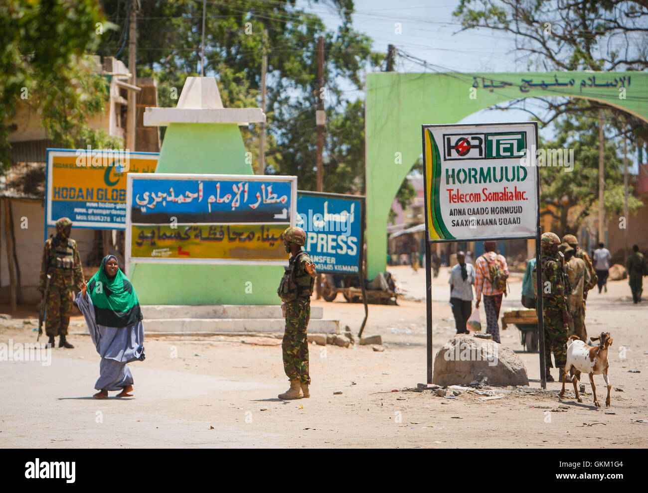 Kenyan Soldiers Amisom Kismayo High Resolution Stock Photography and Images - Alamy
