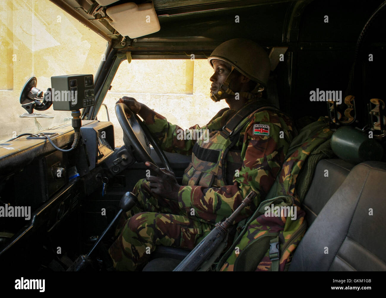 On October 7, 2013, a soldier from the Kenyan contingent of AMISOM was ...