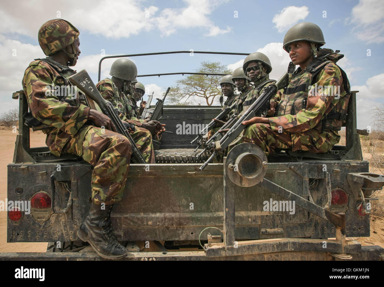 On 30 September, soldiers from the Kenyan contingent of AMISOM are ...