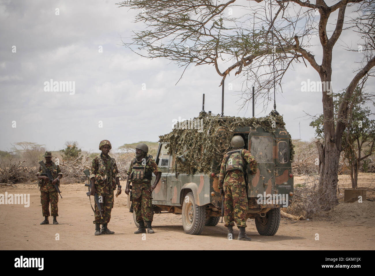 Kenyan soldiers amisom kismayo hi-res stock photography and images - Alamy