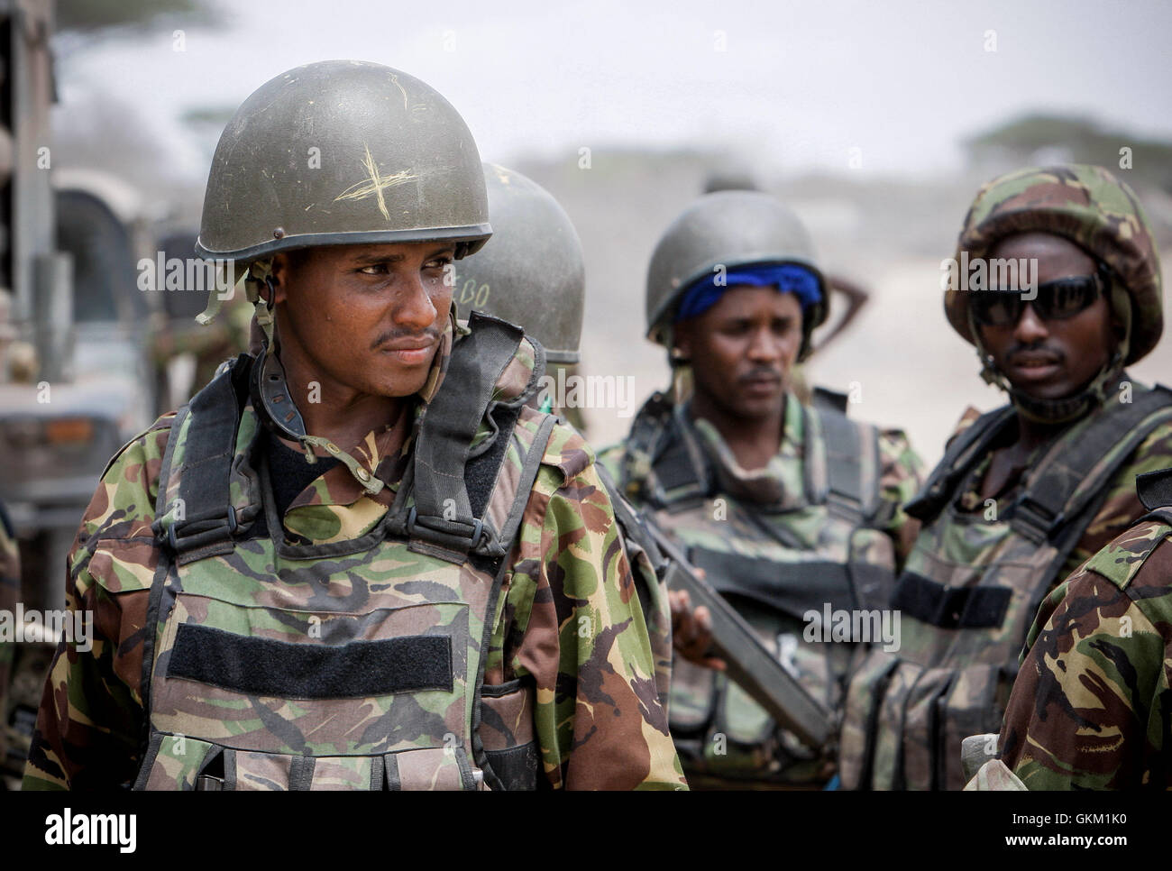Kenyan soldiers amisom kismayo hi-res stock photography and images - Alamy