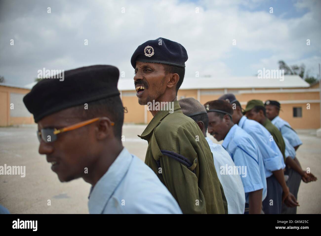 On January 12, 2013, Somali police officers attended a defensive ...