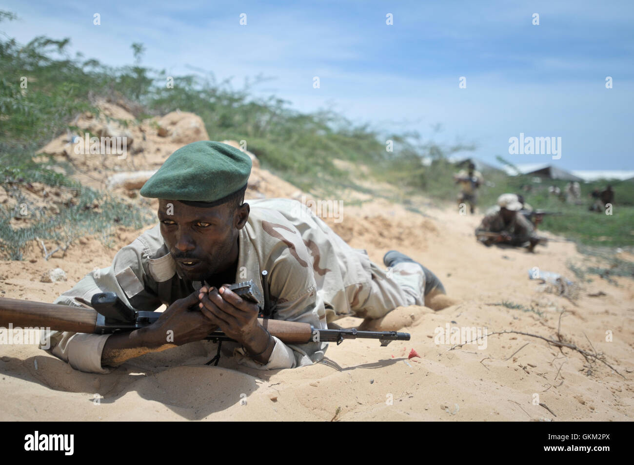 Somali national army sna soldiers hi-res stock photography and images ...