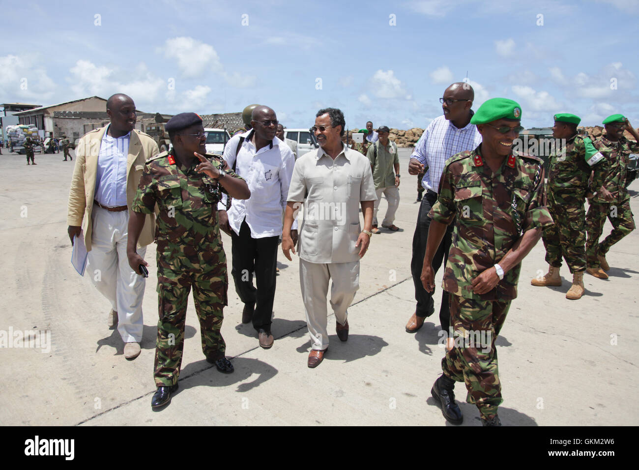Mahamet Saleh Annadif, AMISOM leadership, and UN Support Office for ...