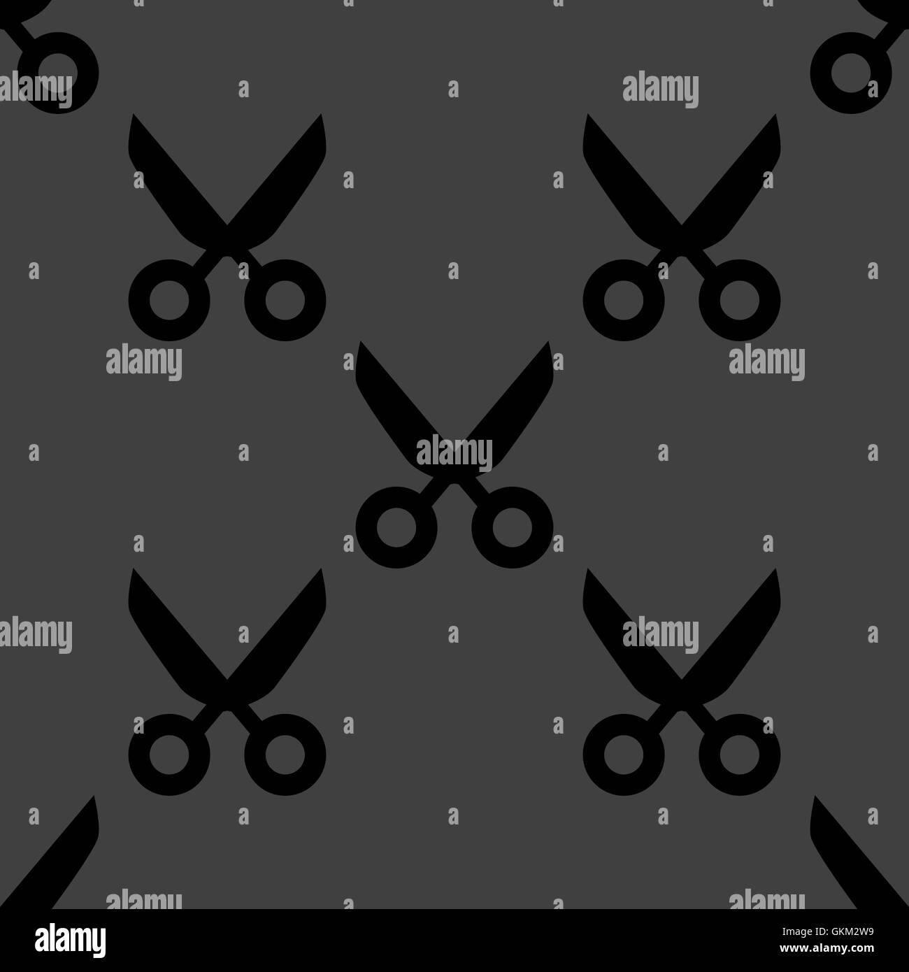 Scissors vector clipart Black and White Stock Photos & Images - Alamy
