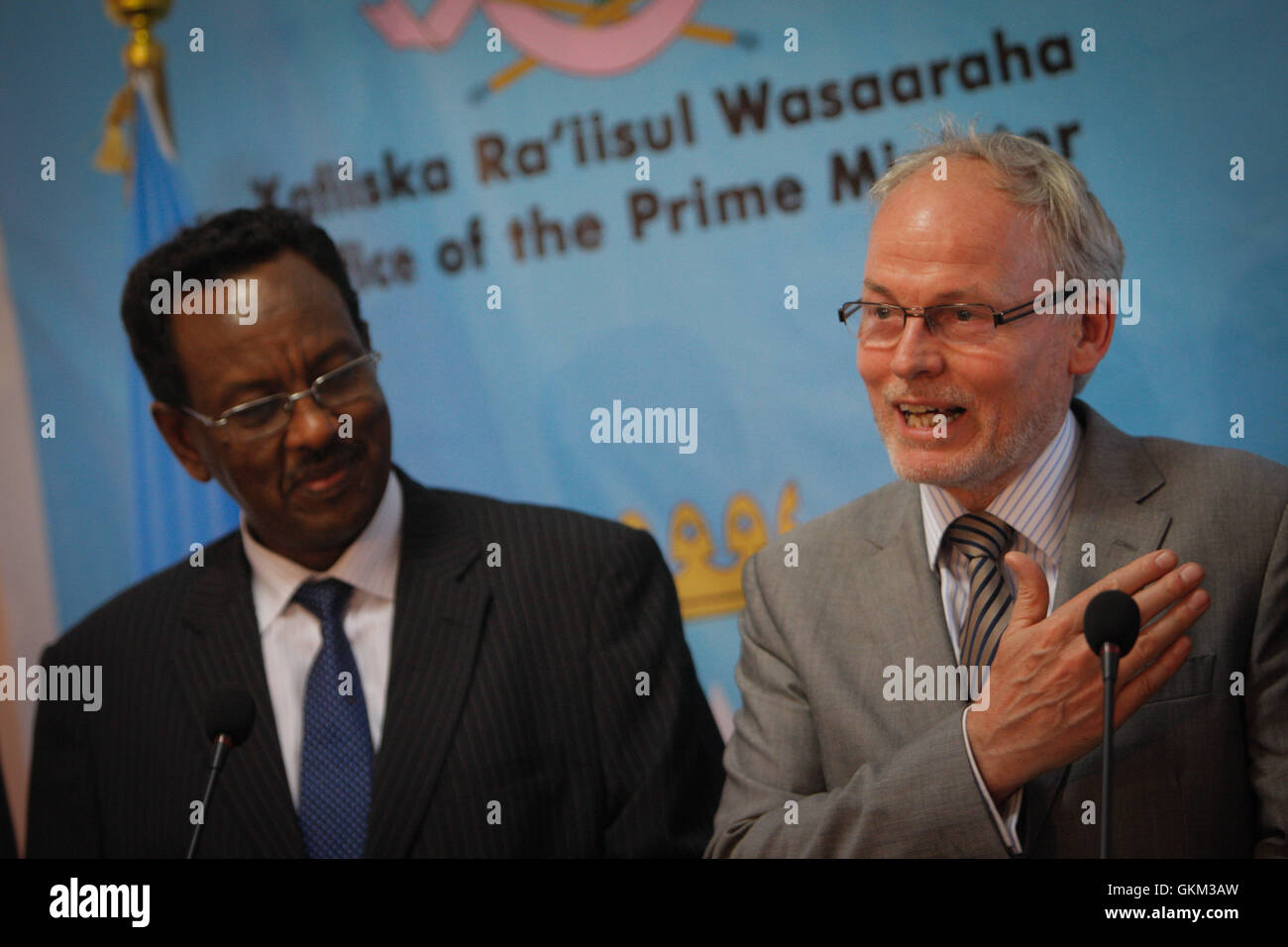Nicholas Kay, the new UN Special Representative for Somalia, speaks to ...
