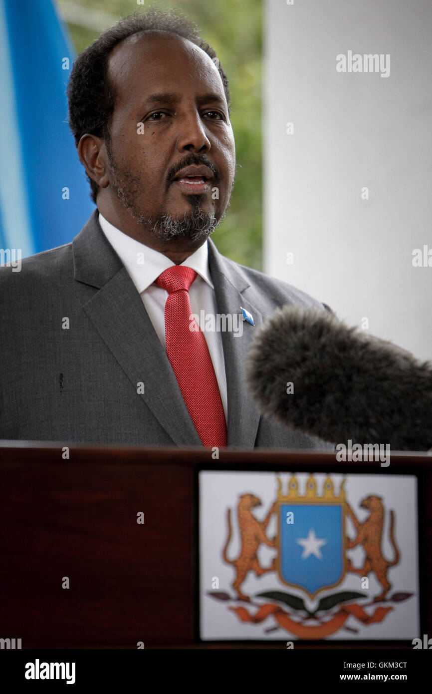 On June 8, 2013, Somali President Hassan Sheikh Mohamud addressed a ...