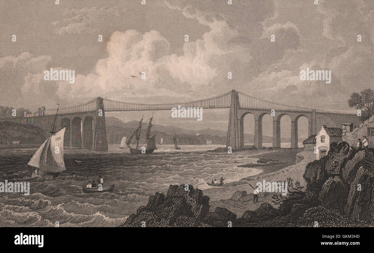 From menai bridge hi-res stock photography and images - Alamy