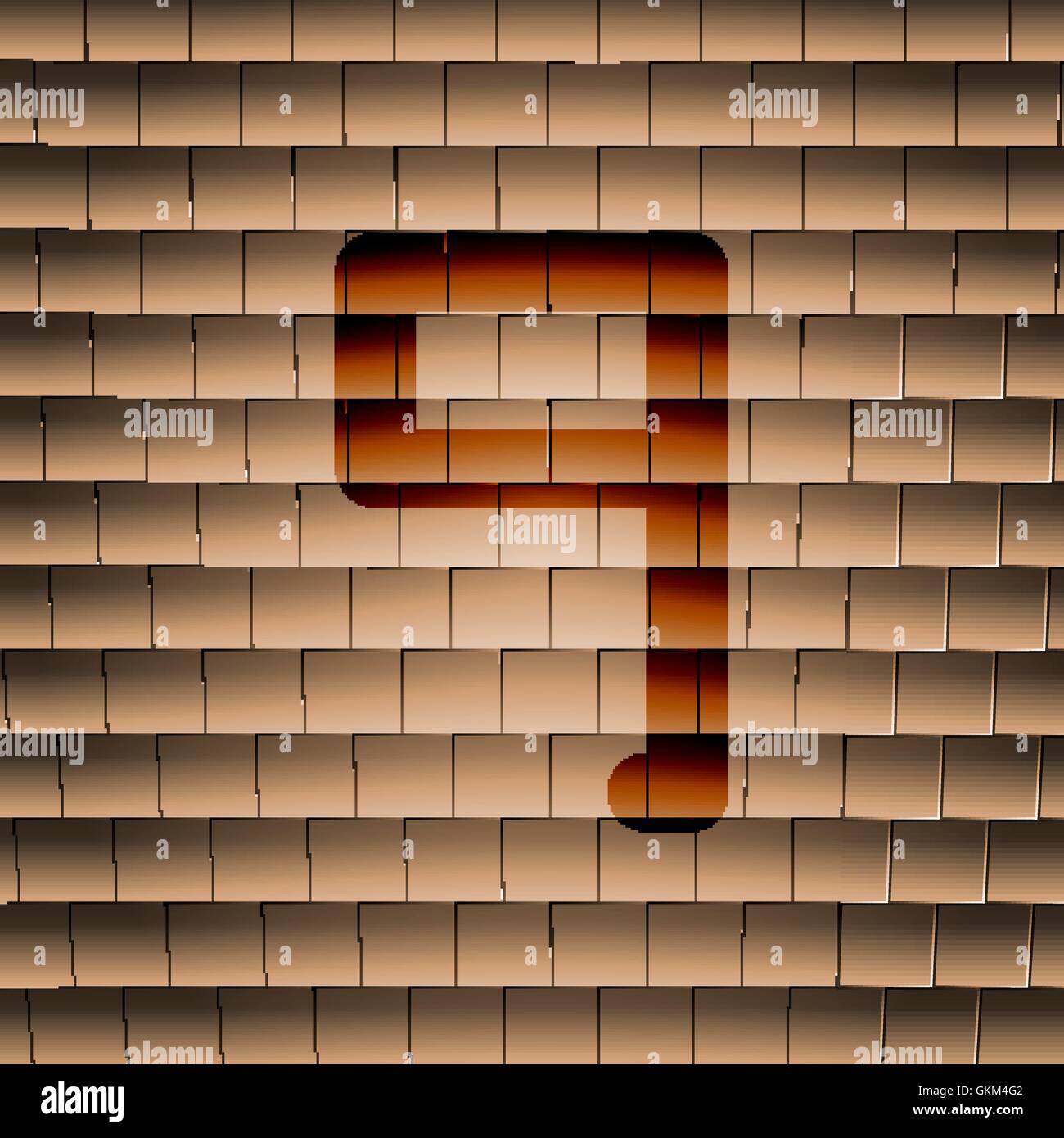 number Nine icon symbol Flat modern web design with long shadow and ...