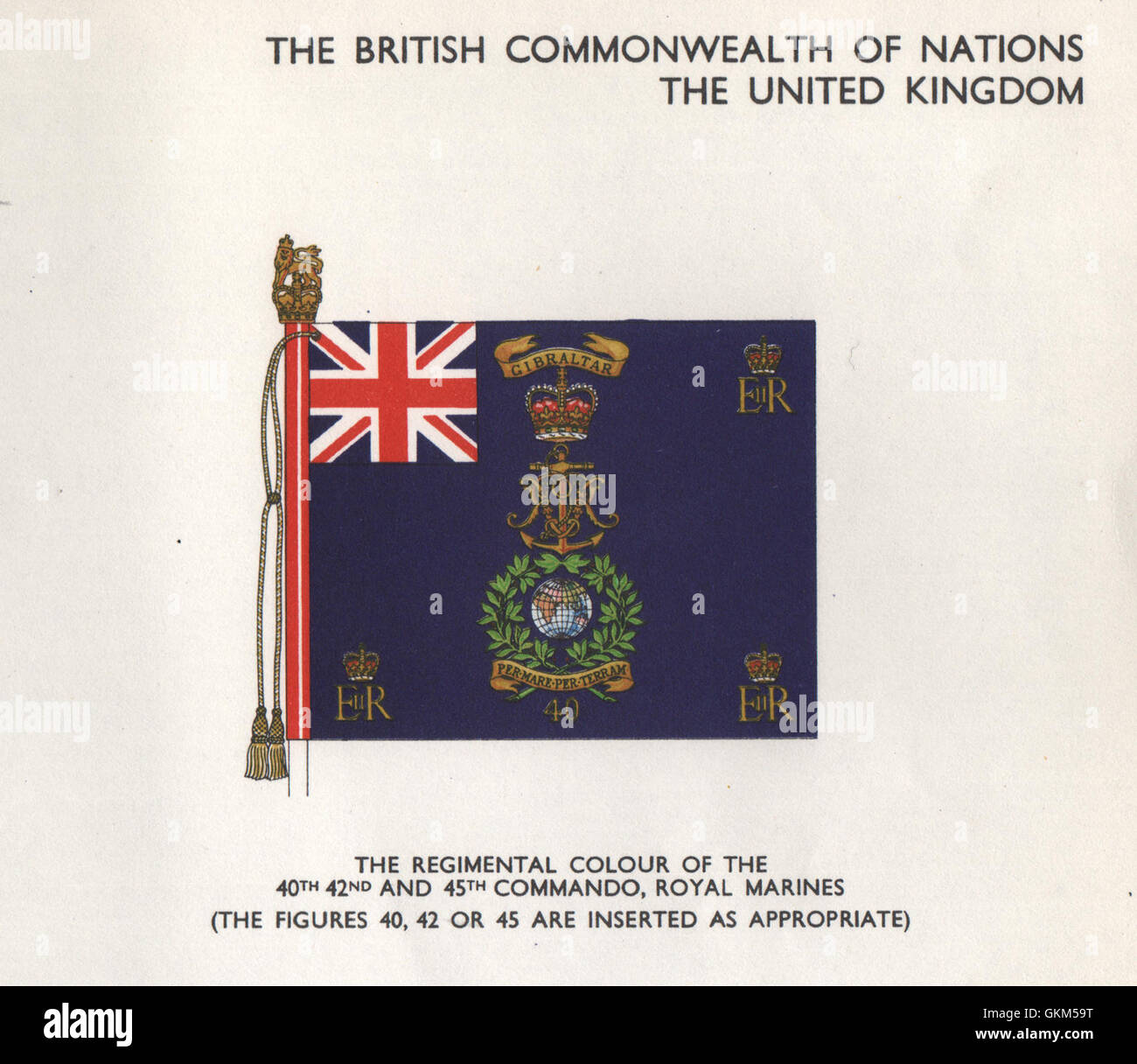 Regimental flags hi-res stock photography and images - Alamy