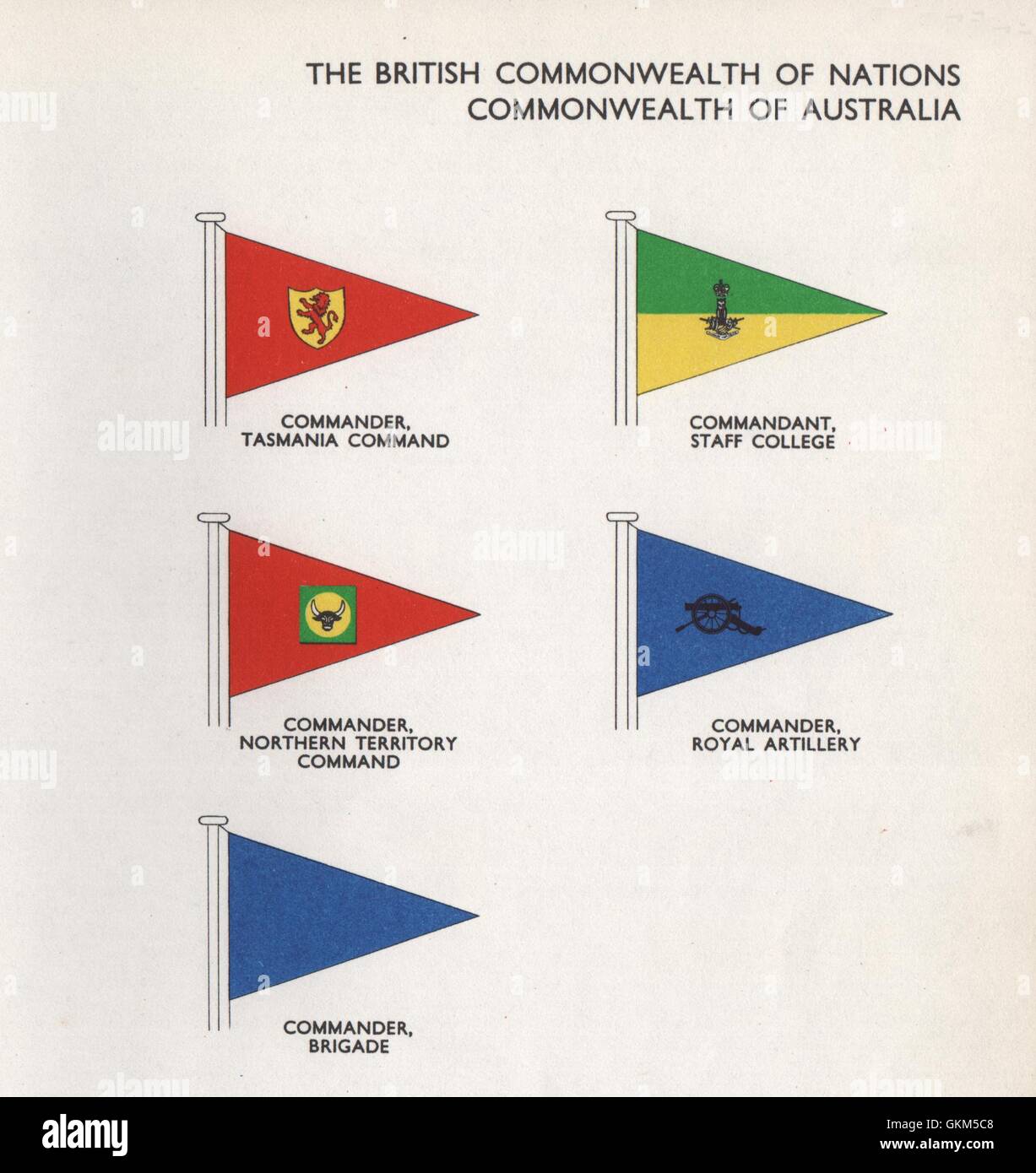 Commonwealth flags australia hi-res stock photography and images - Alamy