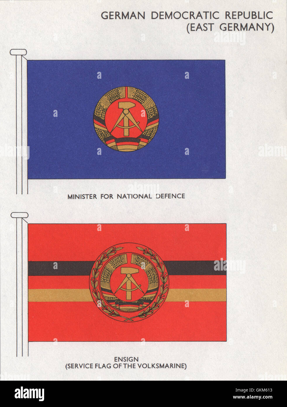 National flag german democratic republic High Resolution Stock ...